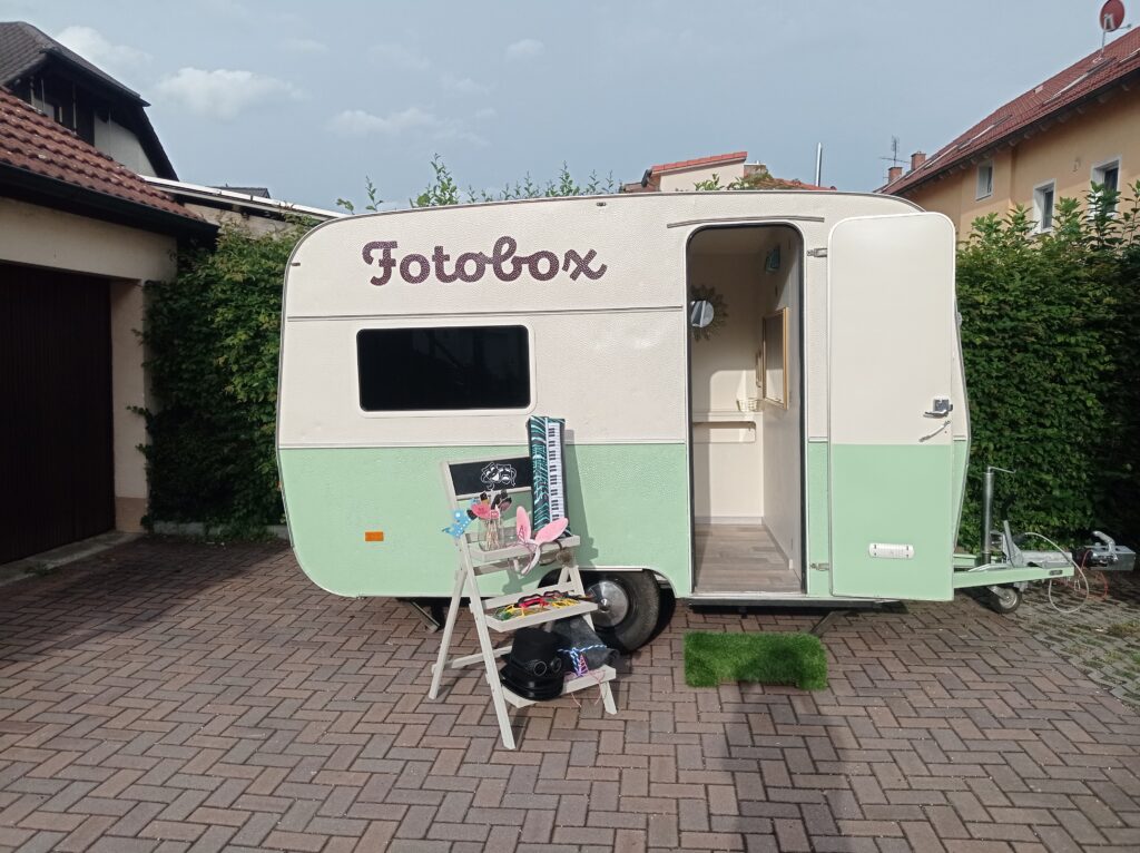 Unser Foto-Camper: Fotobox der Extraklasse in Abensberg - Foto.box